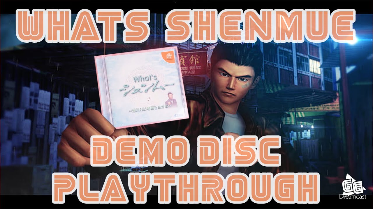What's Shenmue Demo Disc Playthrough with Commentary - YouTube