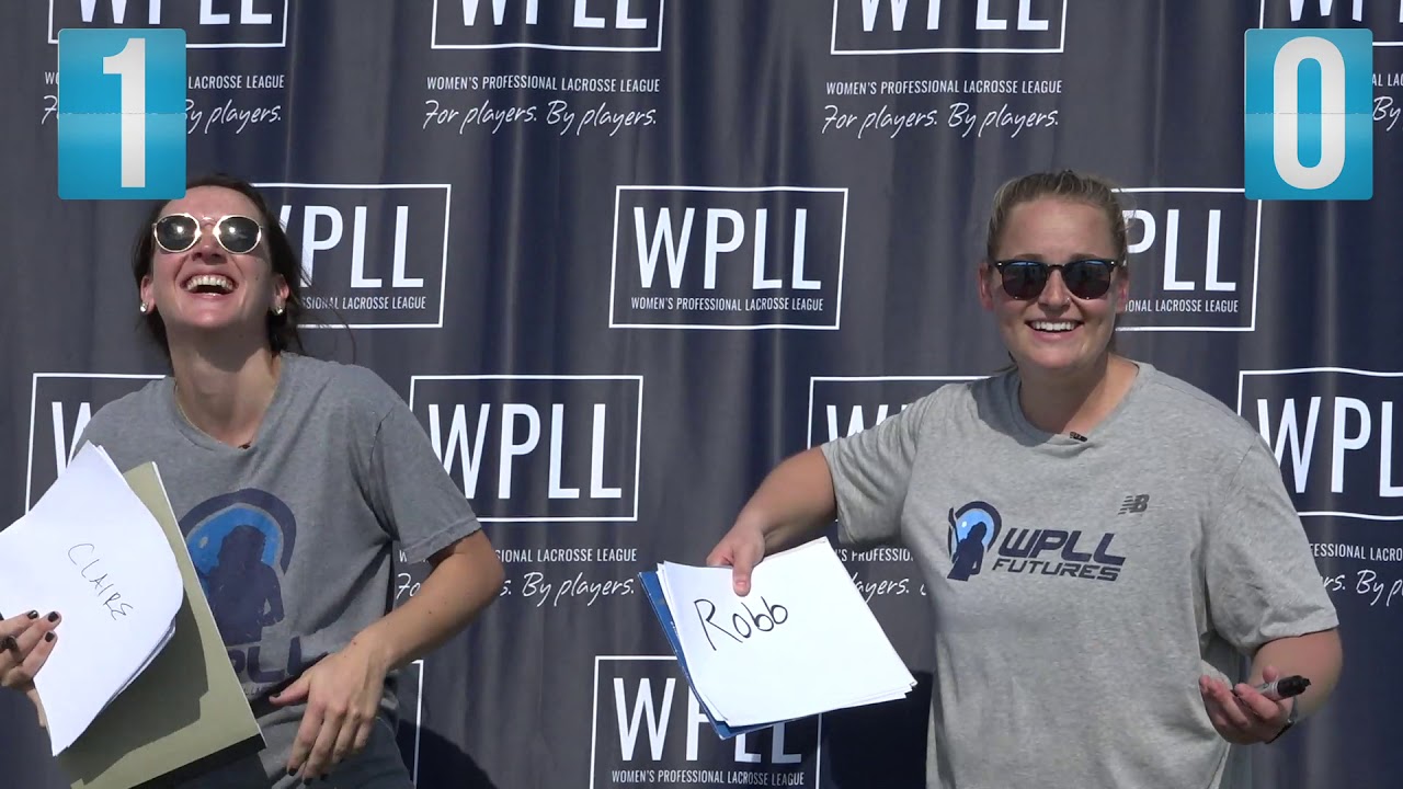 Lauren Murray plays the Newlywed Game with Molly Wolf (WPLL Pride ...