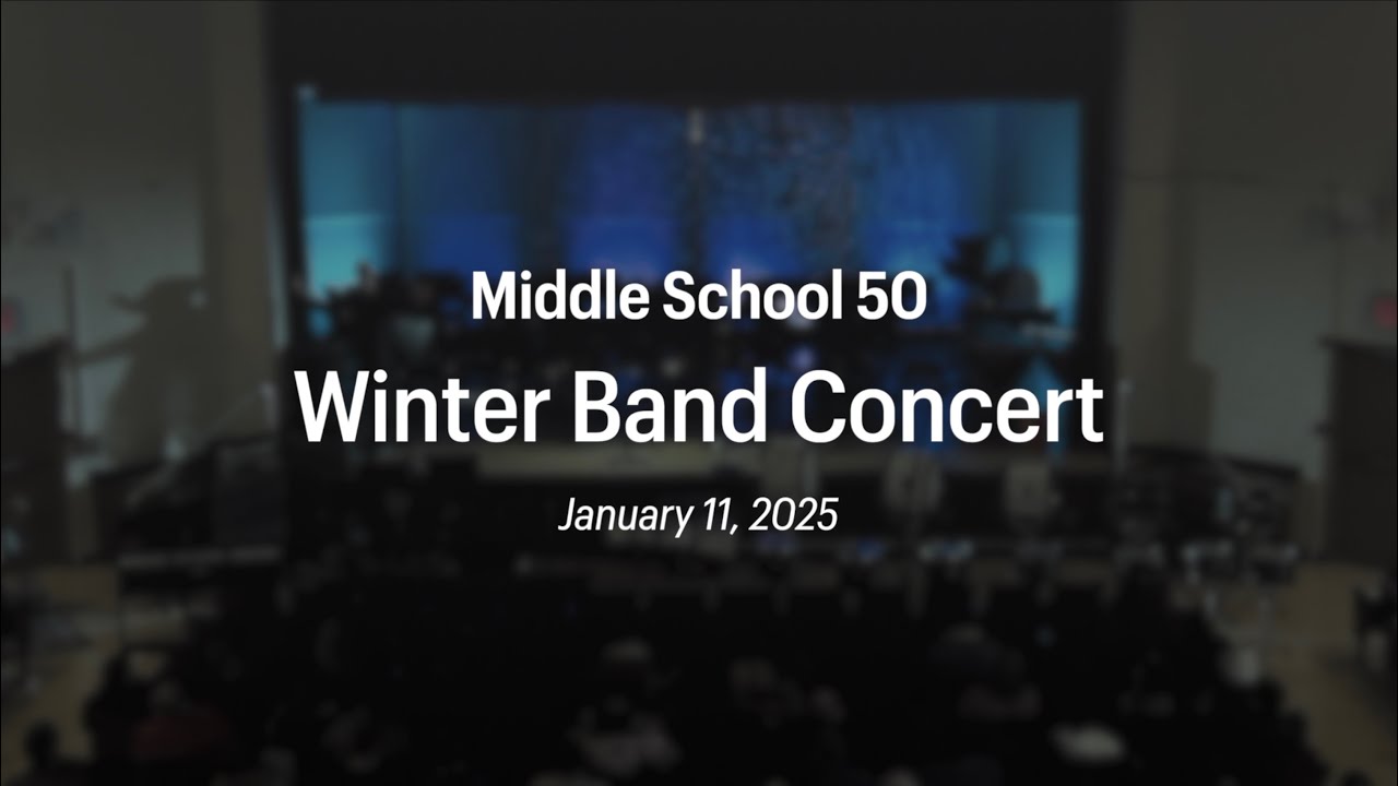 Winter Band Concert 2025 - YouTube