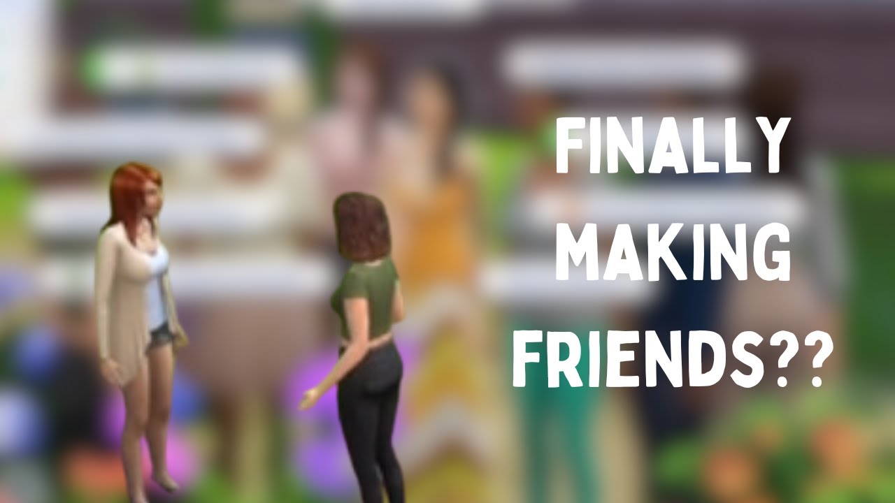 Finally Making Friends? / The Sims - Twitch VOD - YouTube