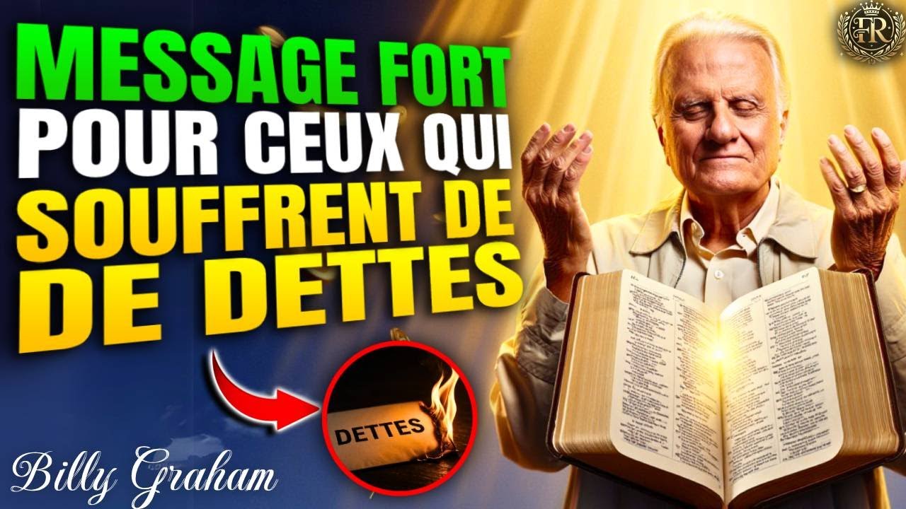 MESSAGE RARE DE BILLY GRAHAM POUR CEUX QUI SONT NOYÉS SOUS LES DETTES ...