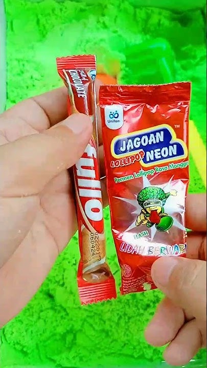 mencari dan menemukan permen jagoan neon dan fullo rolls cokelat #huntingjajan #snack #candy # ...