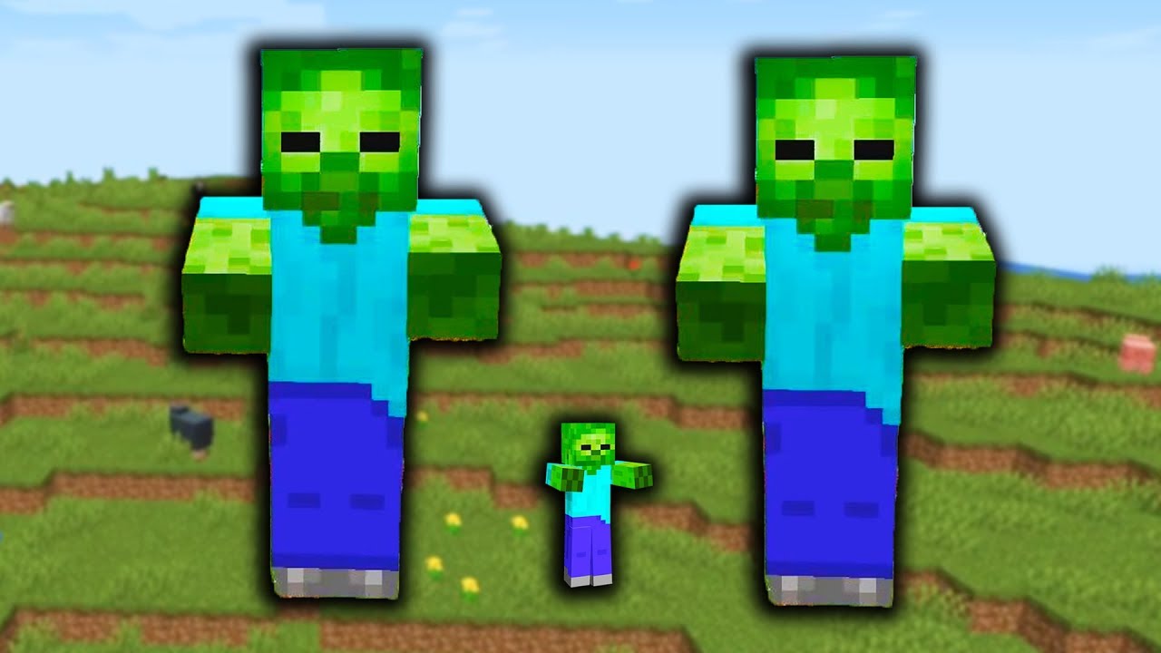 MOBI SECRETI DIN MINECRAFT | ZOMBIE GIGANT - YouTube