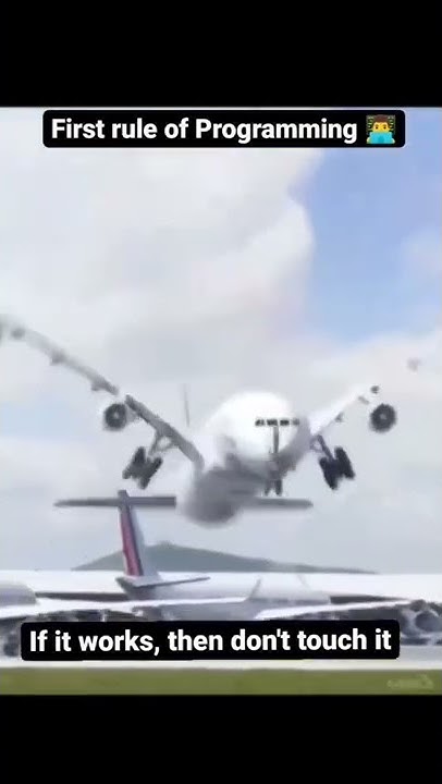 First rule of programming 🤣🤣🤣 - YouTube