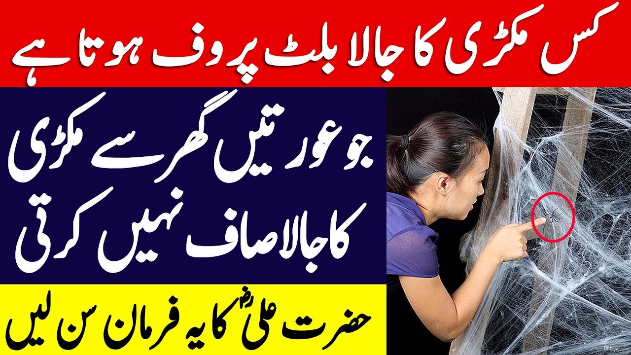 Jo Aurtein Ghar Se Makri Ka Jala Saaf Nahi Karti | Hazrat Ali ra Ka ...