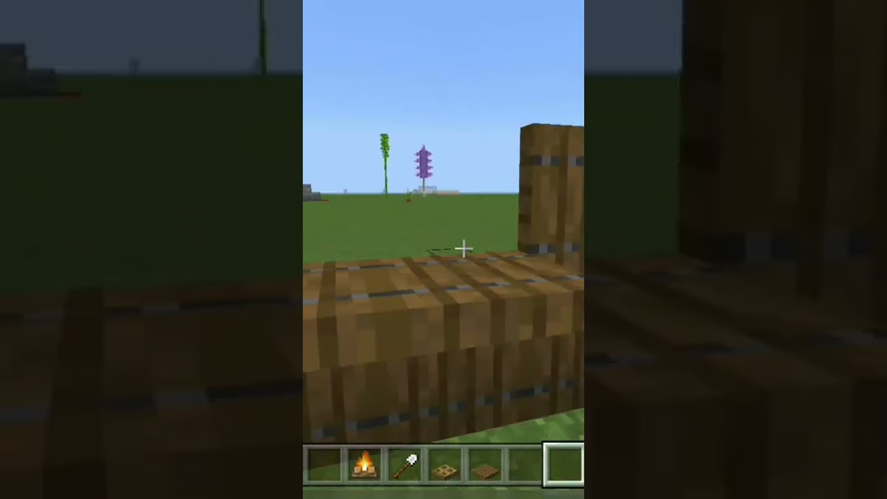 Minecraft Bench In Minecraft? - YouTube