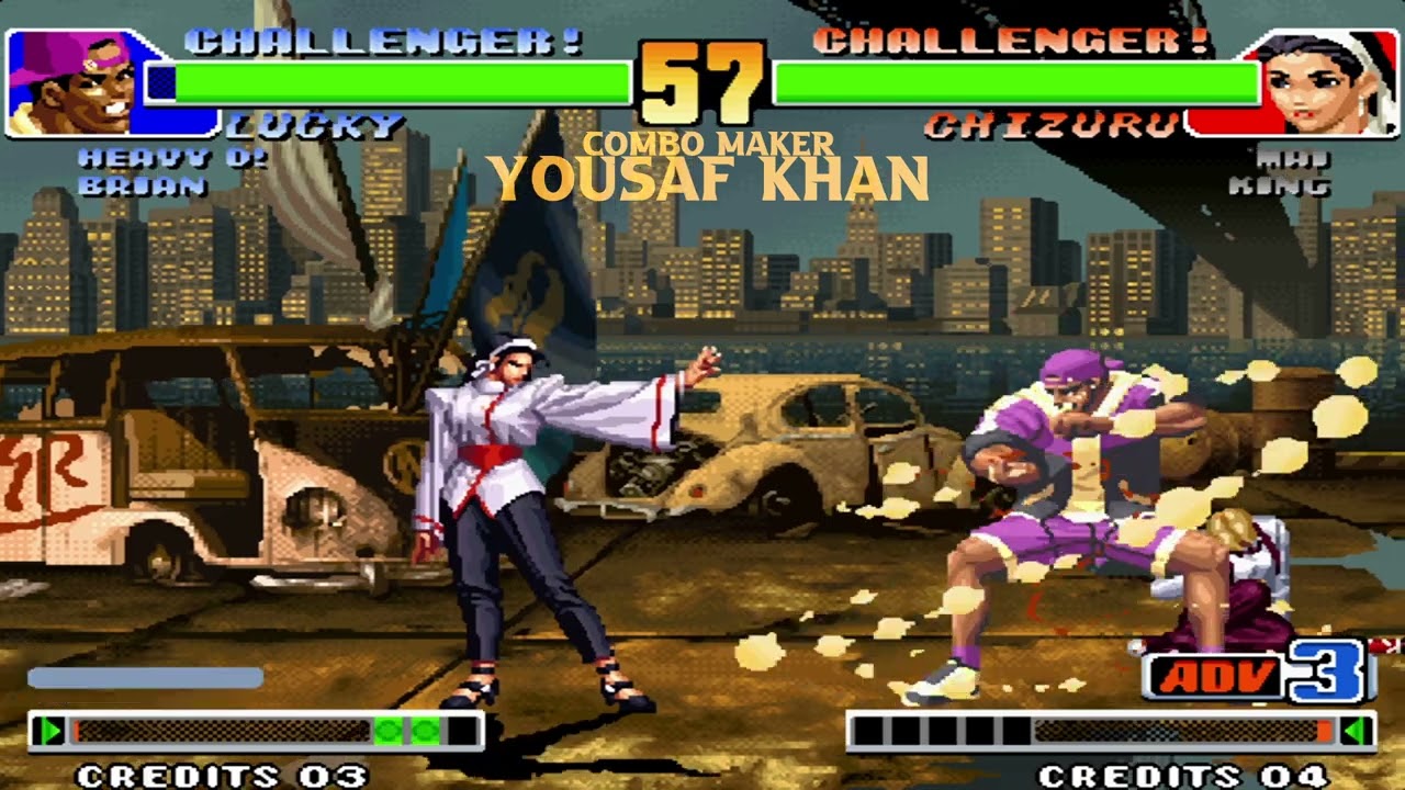 KOF98 LUCKY Death Combo With Chizuru BUG - YouTube