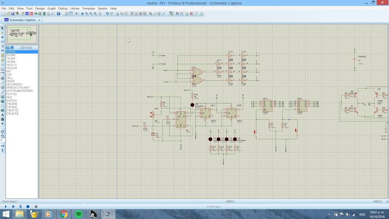 A4988 Stepper Motor Driver Proteus Library