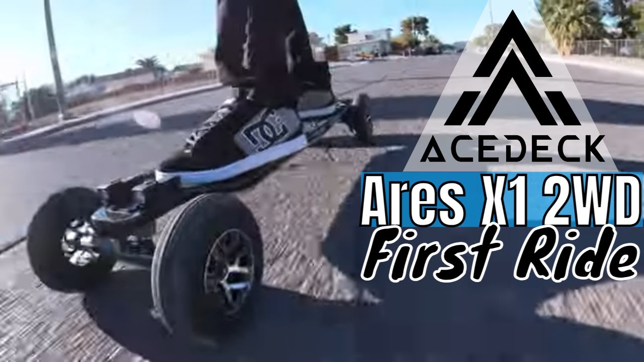 First Ride | Acedeck Ares X1: A New World - YouTube
