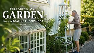 Preparing Our Garden for a Magazine Photoshoot | Quiet Summer Garden Projects