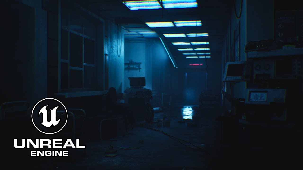 Scary Hospital Environment in Unreal Engine 5 - YouTube