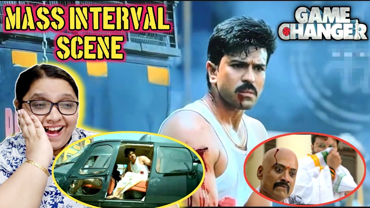 Game Changer Movie Reaction | Mass Interval Fight Scene Reaction | Ram ...