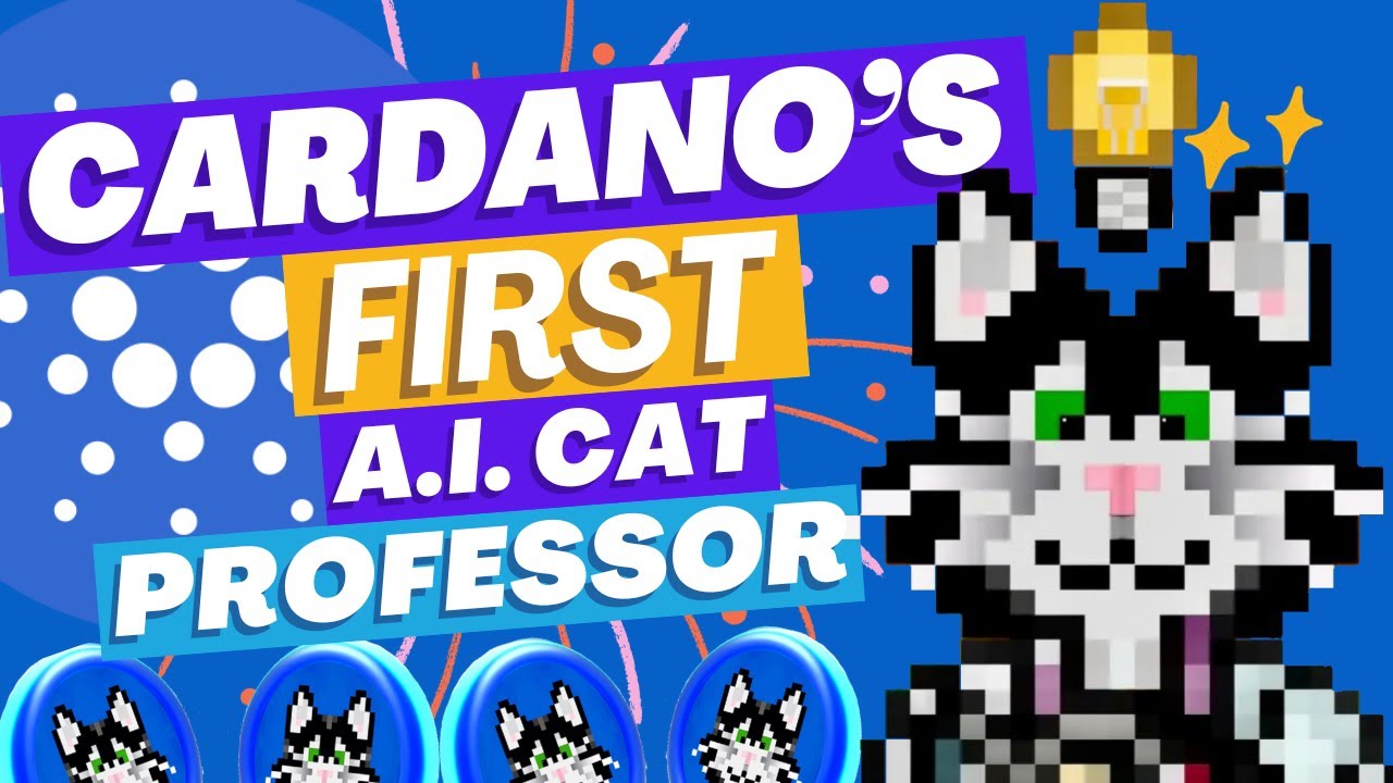 📢Cardano's FIRST AI Cat Professor is HERE!! 📢🙌 - YouTube