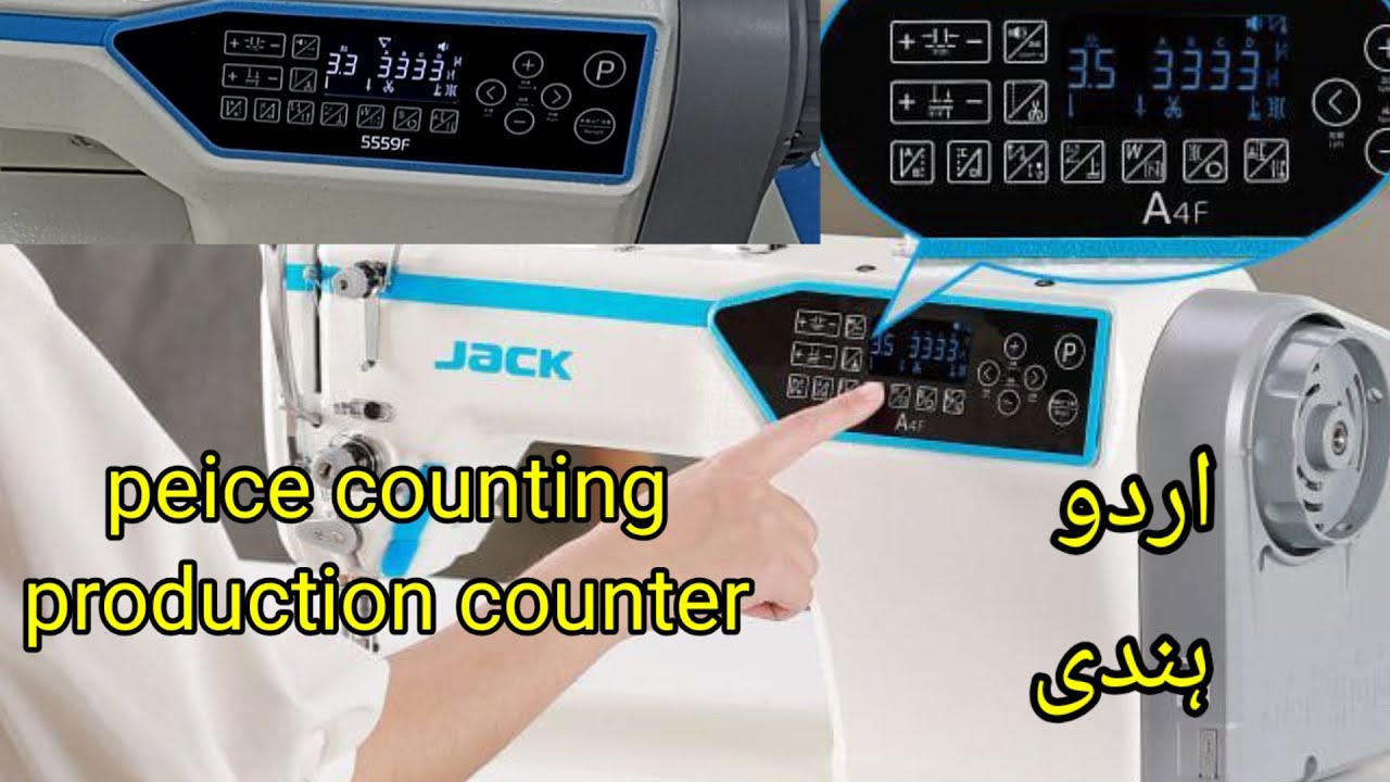 jack a4f | jack 5559f production counter | peice counter | jack machine ...