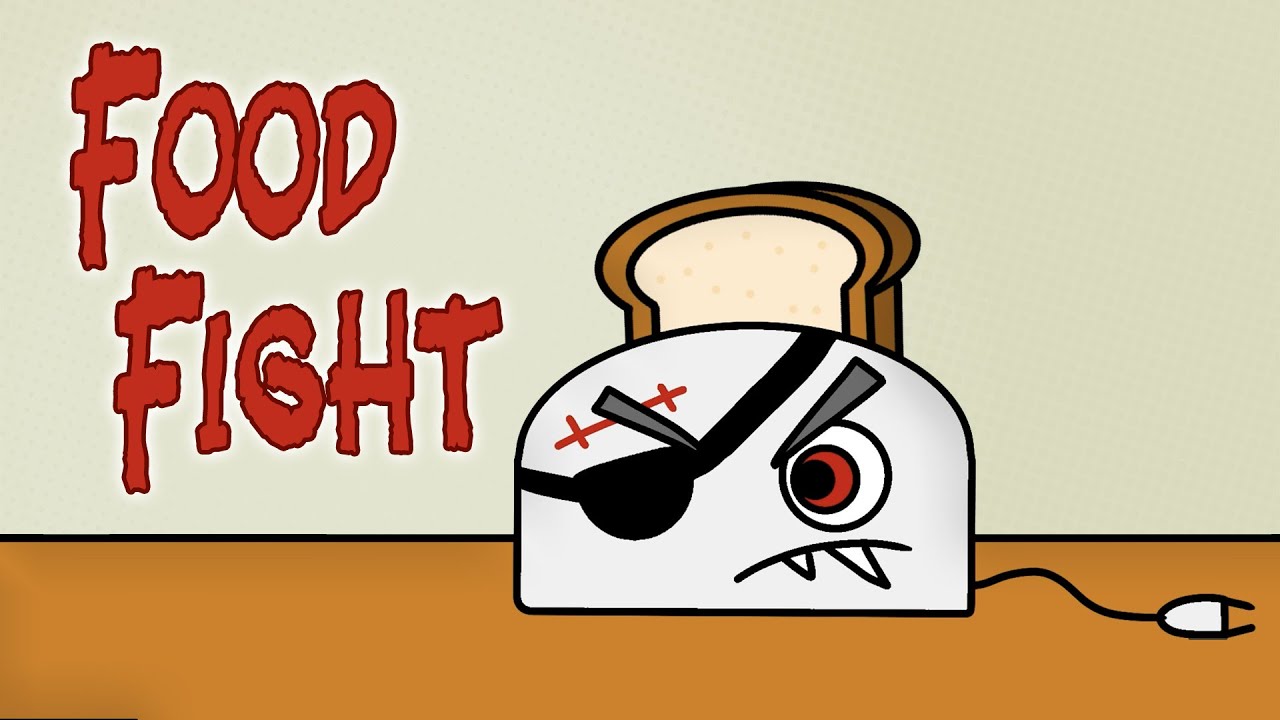 Food Fight | Animated Short by William Cope - YouTube