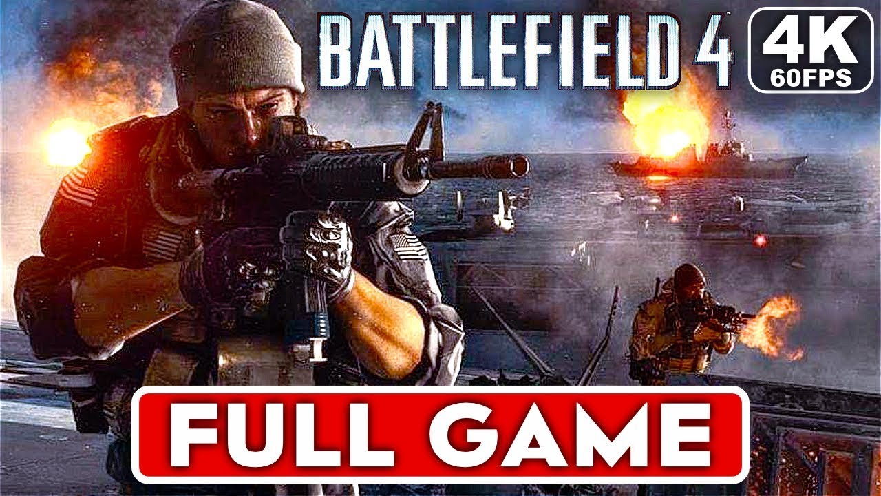 BATTLEFIELD 4 MISSION 4 GAMEPLAY WALKTROUGH CAMPAIGN FULL GAME 4K 60FPS ...