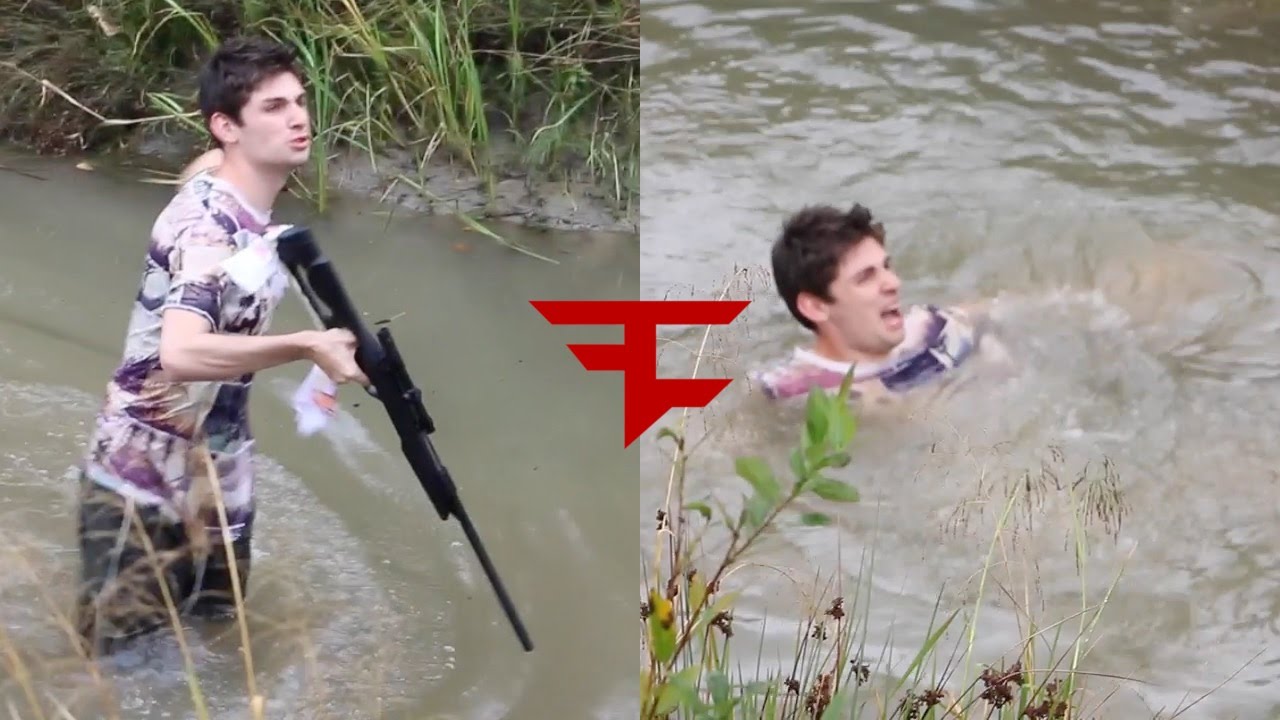 SWIMMING IN POOP WATER FOR FAZE RAIN! - YouTube