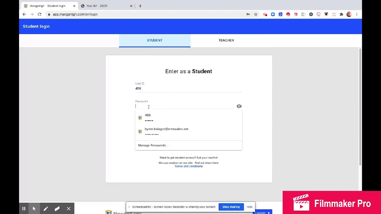 Mangahigh How to Log in English - YouTube