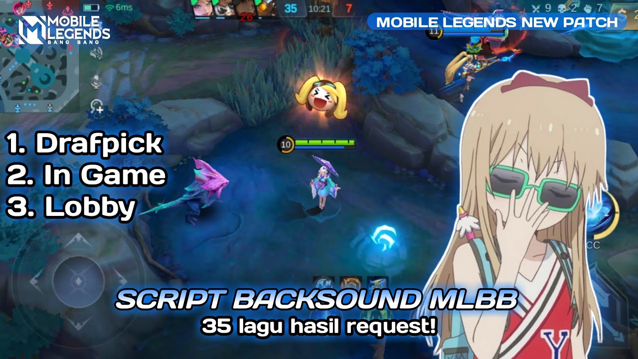 35 SCRIPT BACKSOUND IN GAME, LOBBY & DRAFT PICK MOBILE LEGENDS AKHIR Th ...