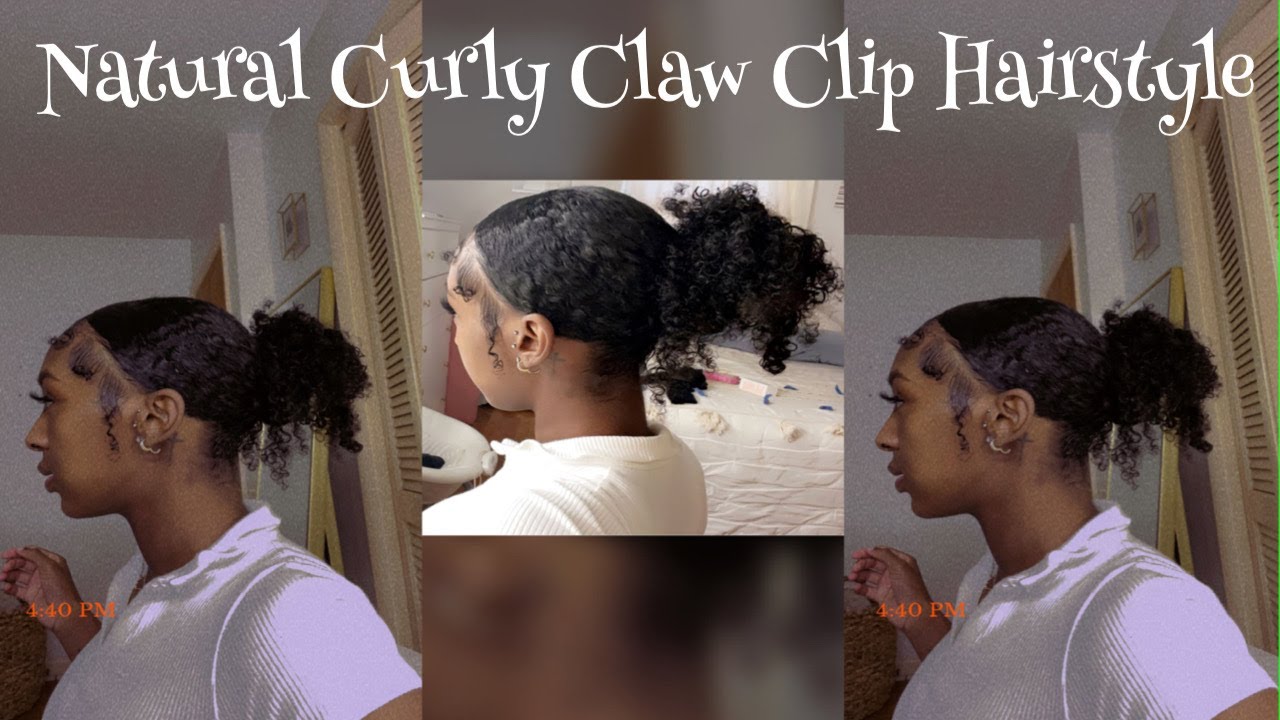 How To: Recreating The Viral Claw Clip Hairstyle! - YouTube