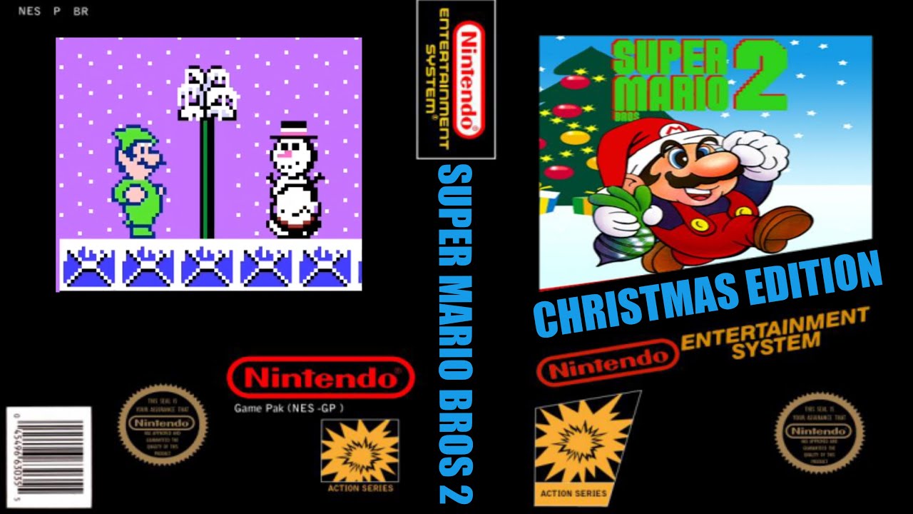 [NES Hack] Super Mario Bros. 2 Christmas Edition - YouTube