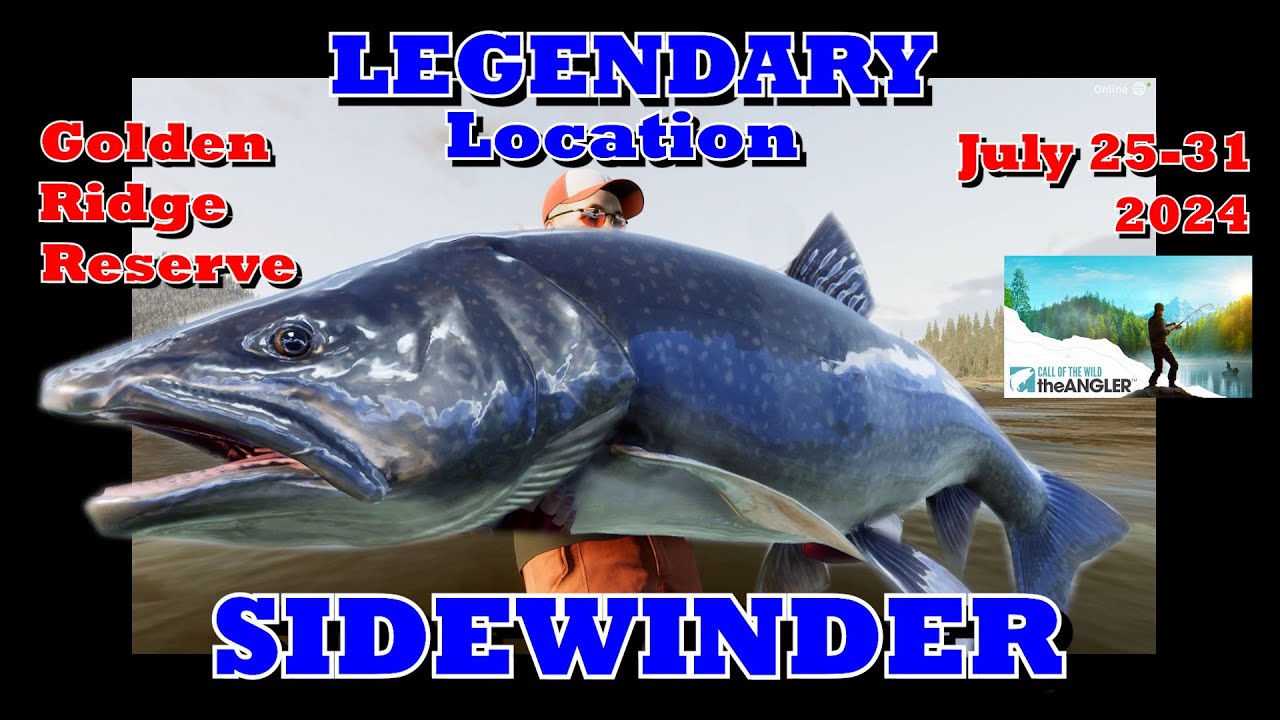 Golden Ridge Reserve Legendary Fish Location - July 25-31 - Call of the ...