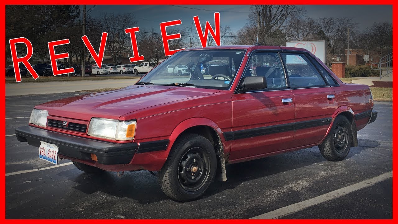 1992 Subaru Loyale Review - YouTube