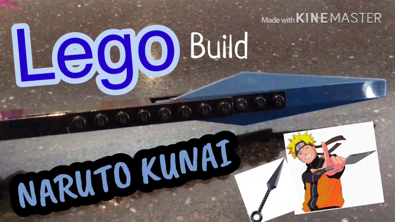 How to build lego Naruto Kunai Knife - YouTube