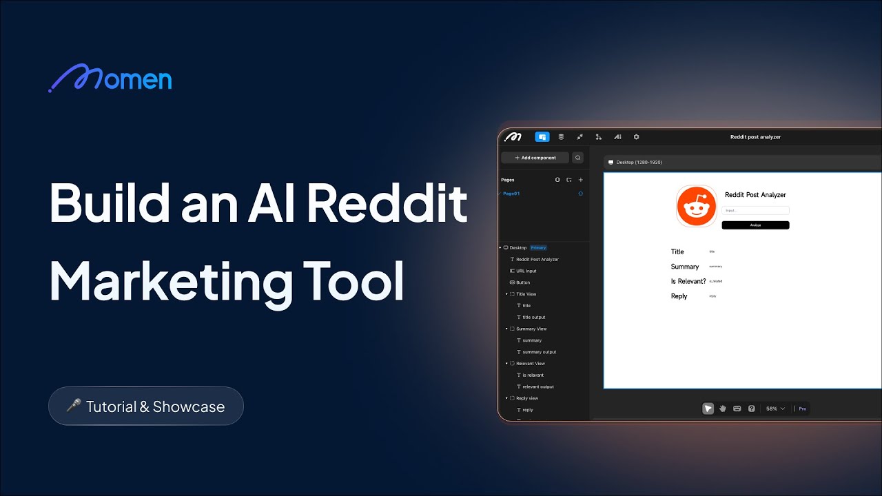 How to Build an AI-Powered Reddit Marketing Tool with No Code - YouTube