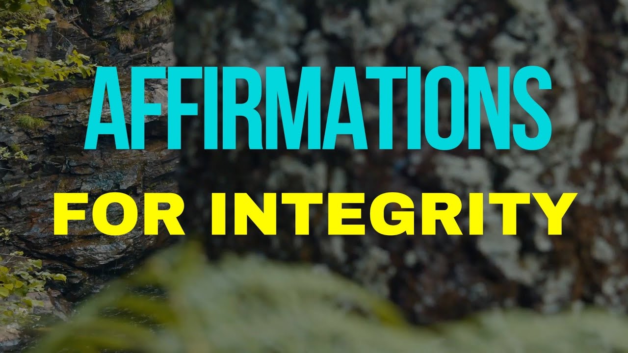 Integrity Starts Today: Daily Christian Affirmations to Change Your ...
