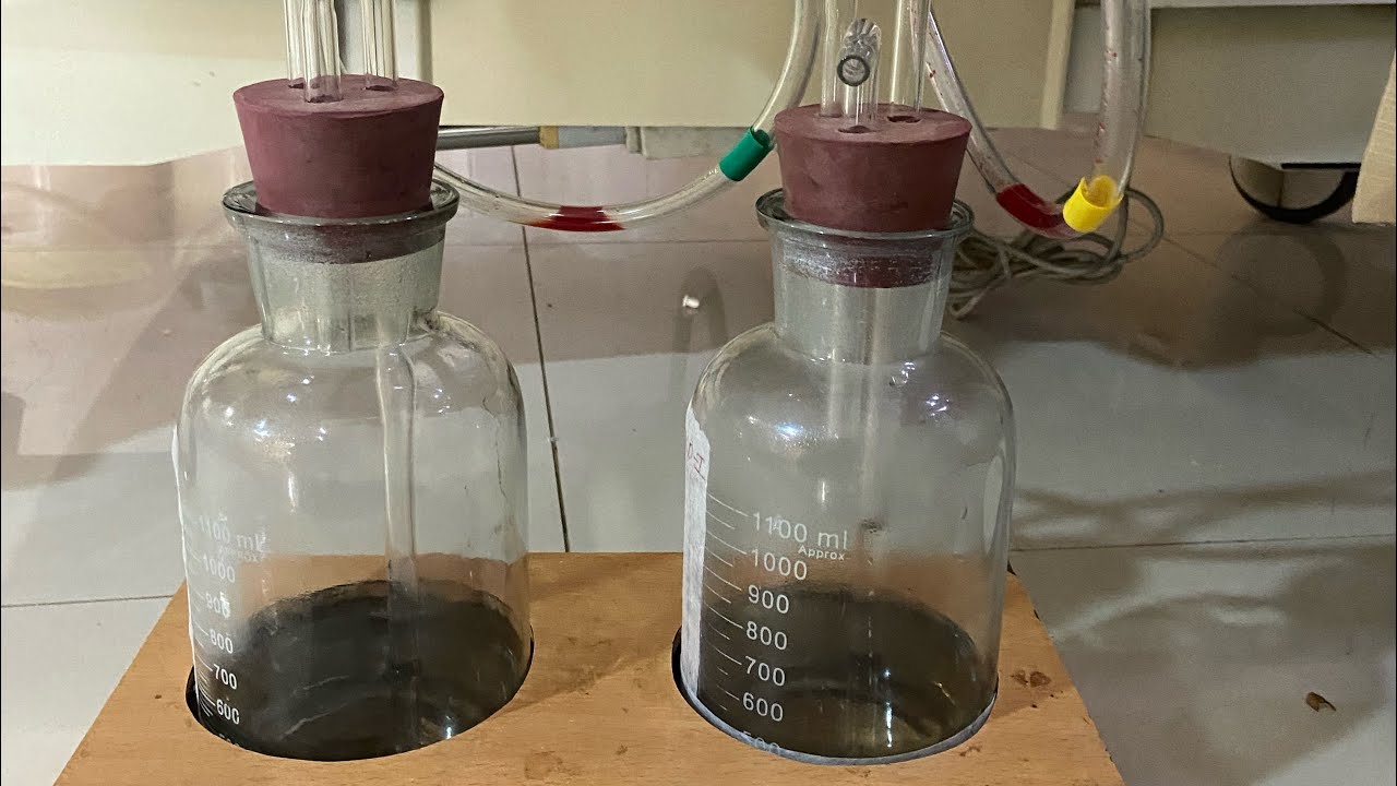 ICD(intercoastal drainage)two bottle system - YouTube