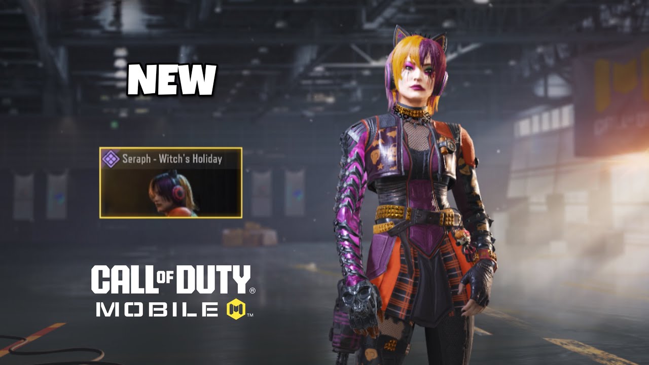 *NEW* Seraph - Witch’s Holiday Skin Gameplay in COD Mobile! - Tier 30 ...