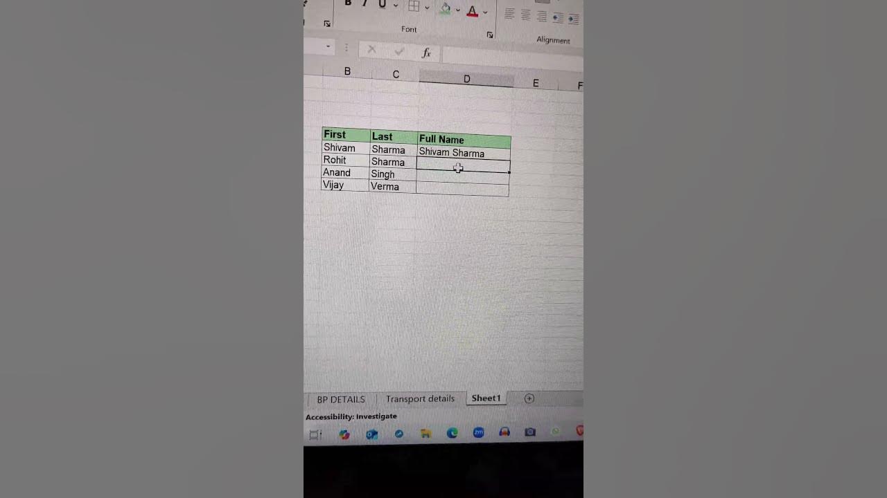Data Too Messy Meet Textjoin Function😱💯 Shivameduworld Excelshortcuts Trending Exceltips