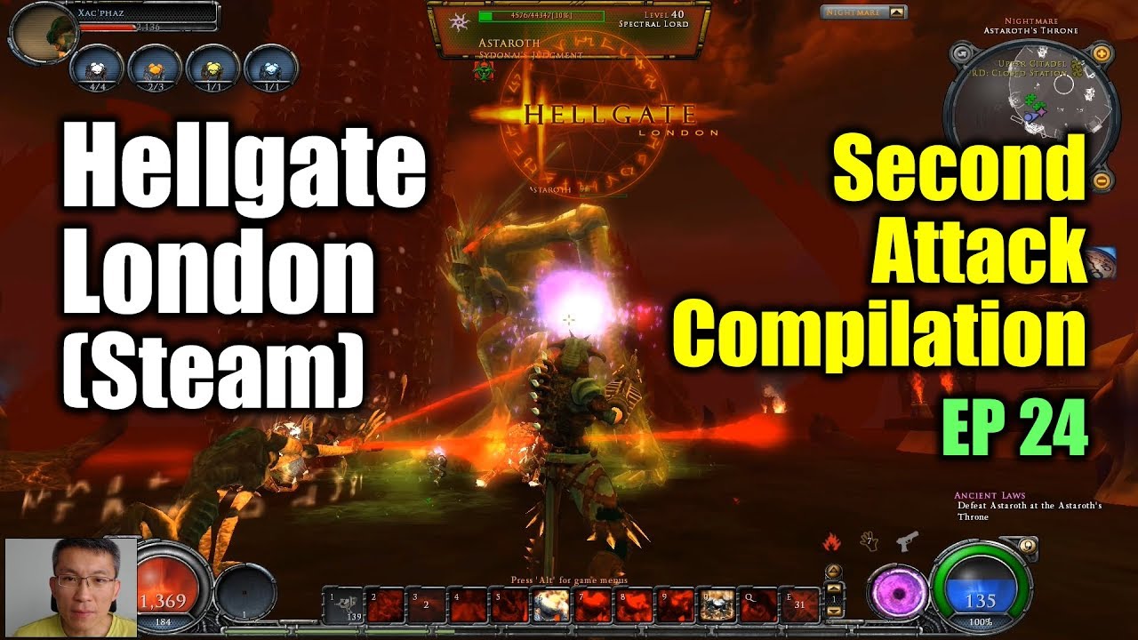 [Hellgate: London] Second Attack Compilation / Astaroth Boss / Nightmare (Steam) - YouTube
