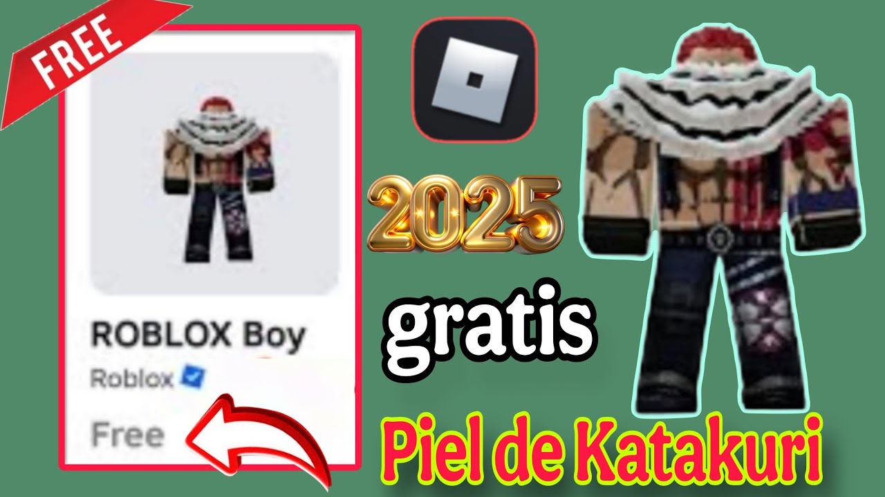 ¡CÓMO CONSEGUIR EL SKIN DE KATAKURI GRATIS EN ROBLOX! 😊 ¡CONSIGUE ESTOS ...