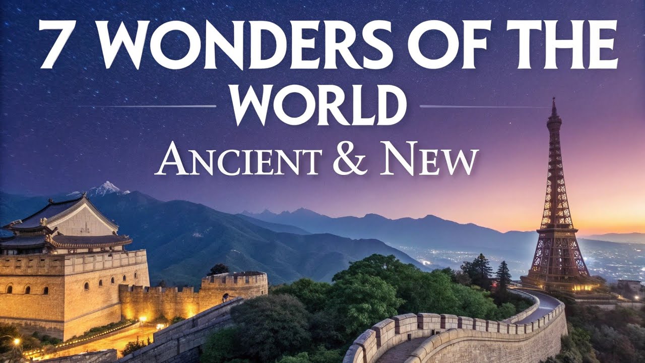 7 Wonders Across Time: A Journey Through Ancient & Modern Marvels - YouTube
