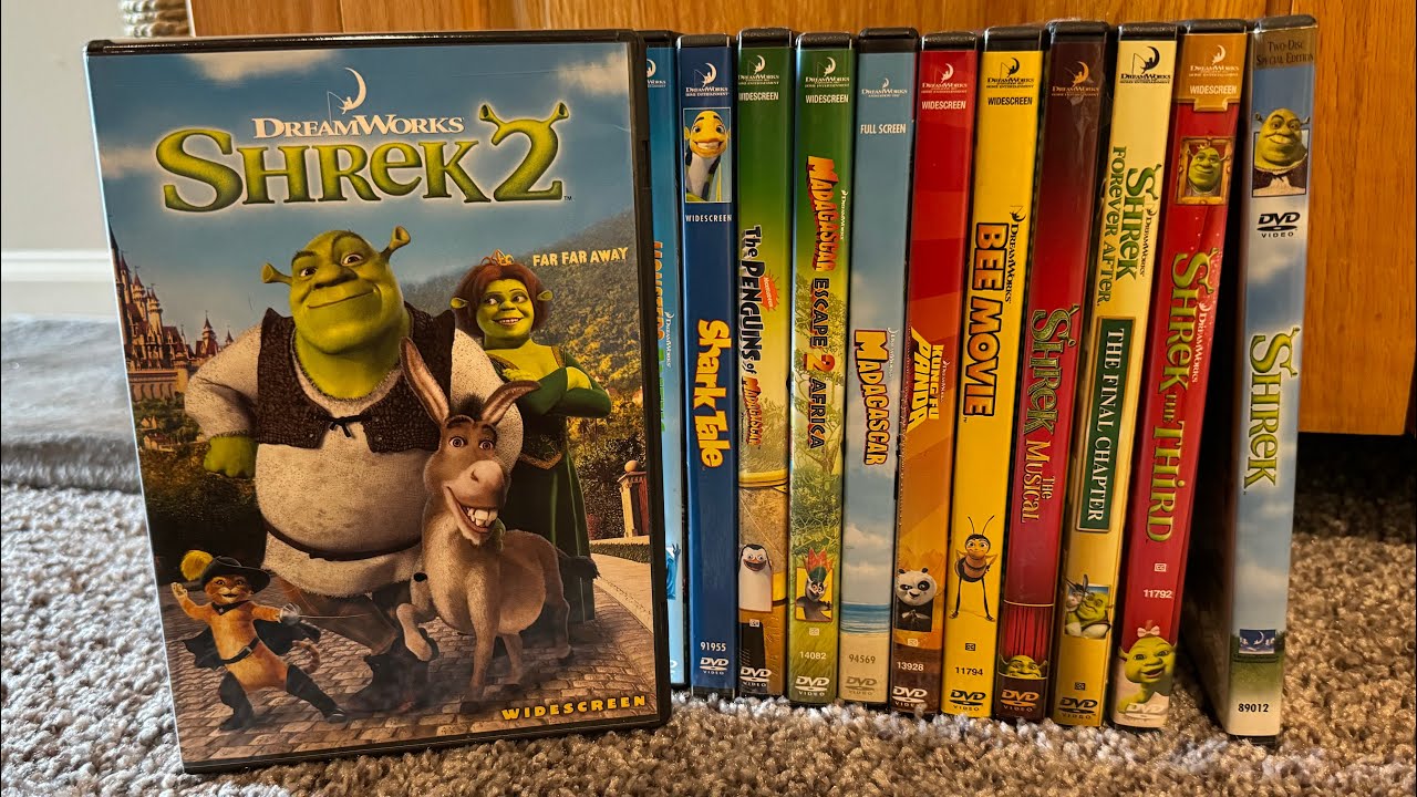 DreamWorks Animation DVD Collection (2024) - YouTube