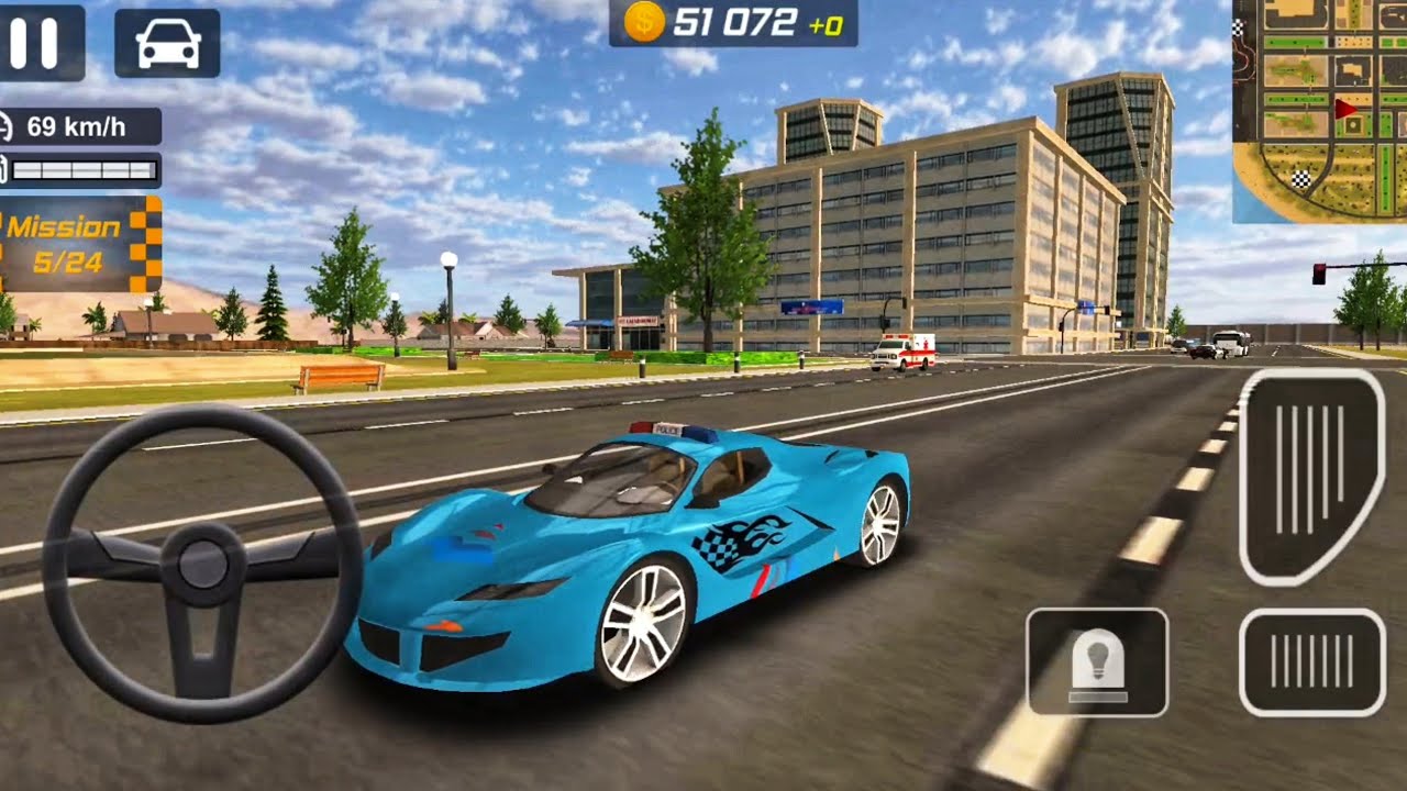 Modified Cyan Ferrari In Police Drift Car Driving | Police Drift Car ...