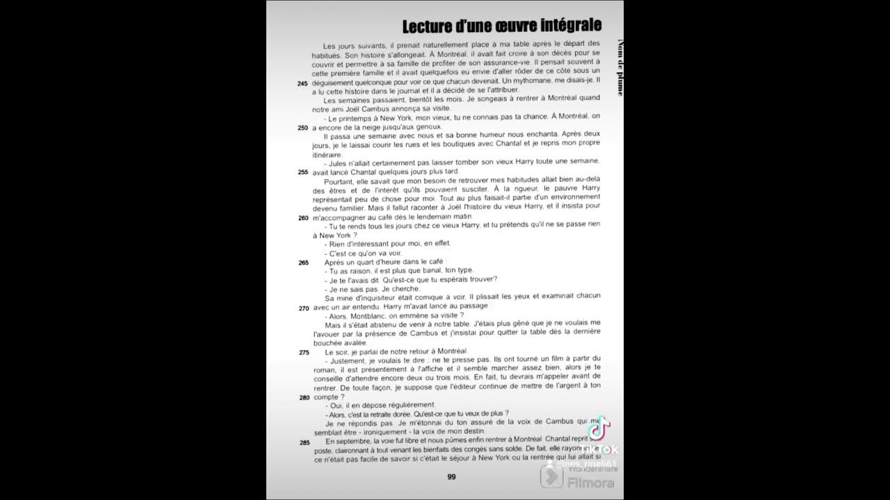 الجزء 5 تفسير قصة nom de plume - YouTube