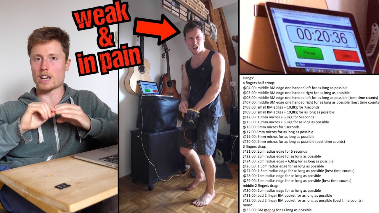 Finger Strength Assessment Session: Do's & Don'ts - YouTube
