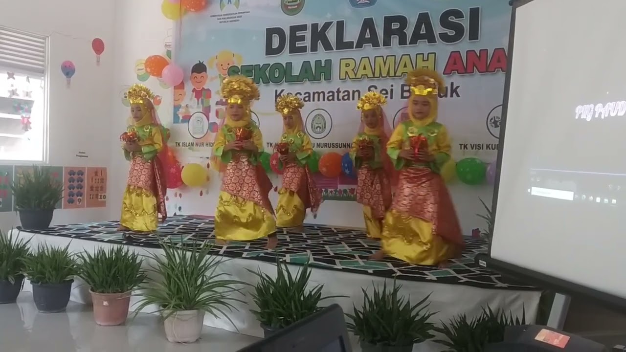 Tari Selamat datang / SRA TK AR-RASYID Batam - YouTube