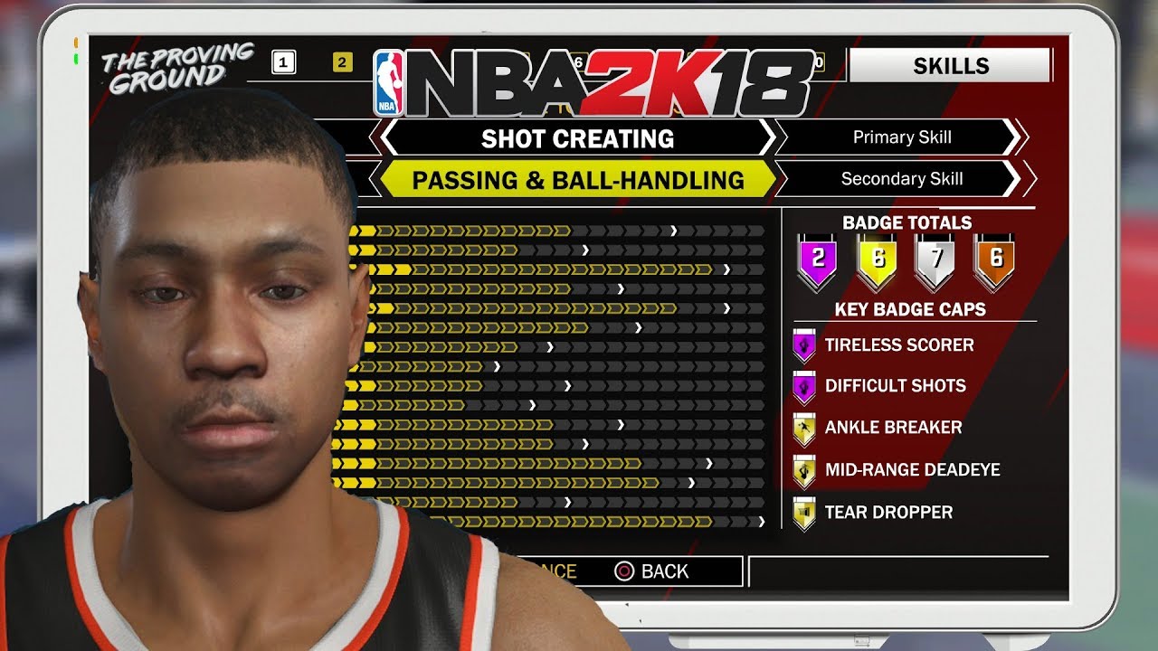 NBA 2k18 - PlayMaking Shot Creator Dual Archetype - YouTube