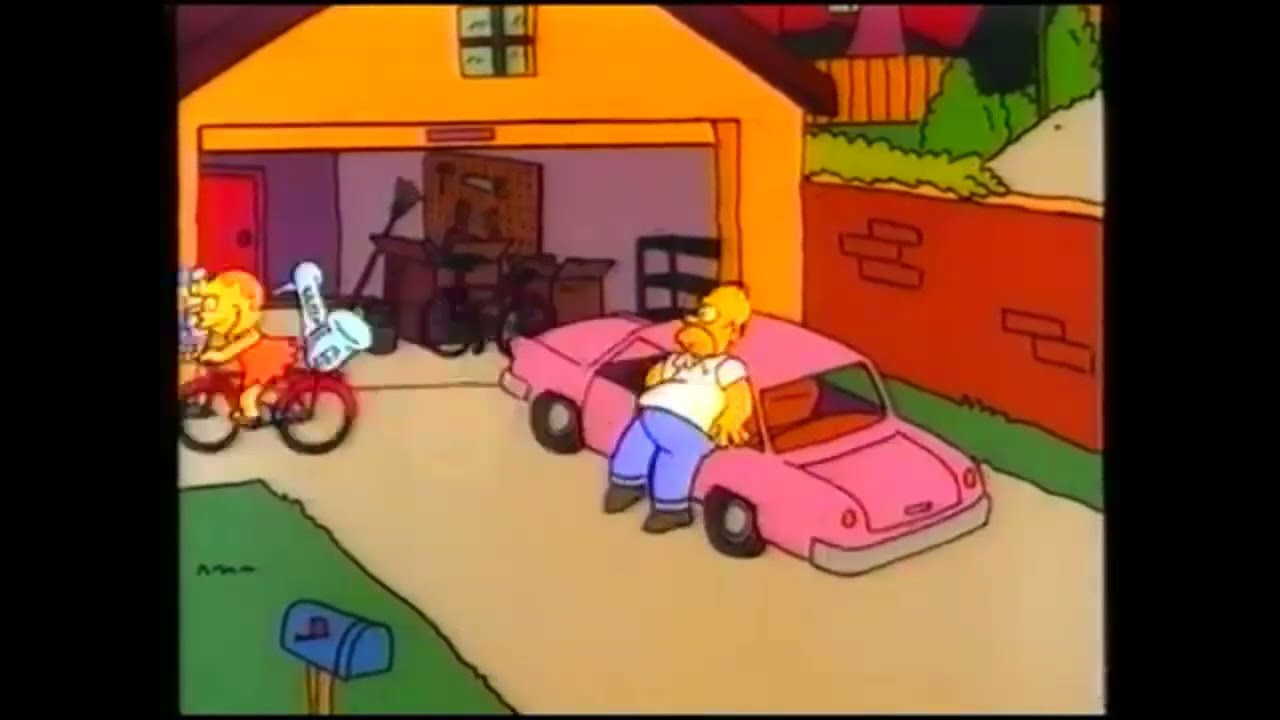 The Simpsons Intro Season 2 1992 Youtube