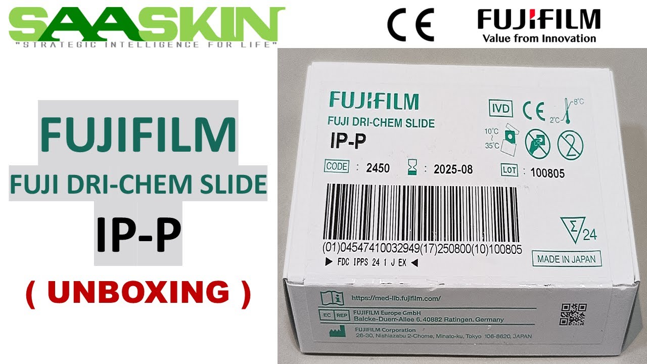 Fujifilm FUJI DRI-CHEM SLIDE IP-P | Reagent Kit | UNBOXING | #15809580 ...