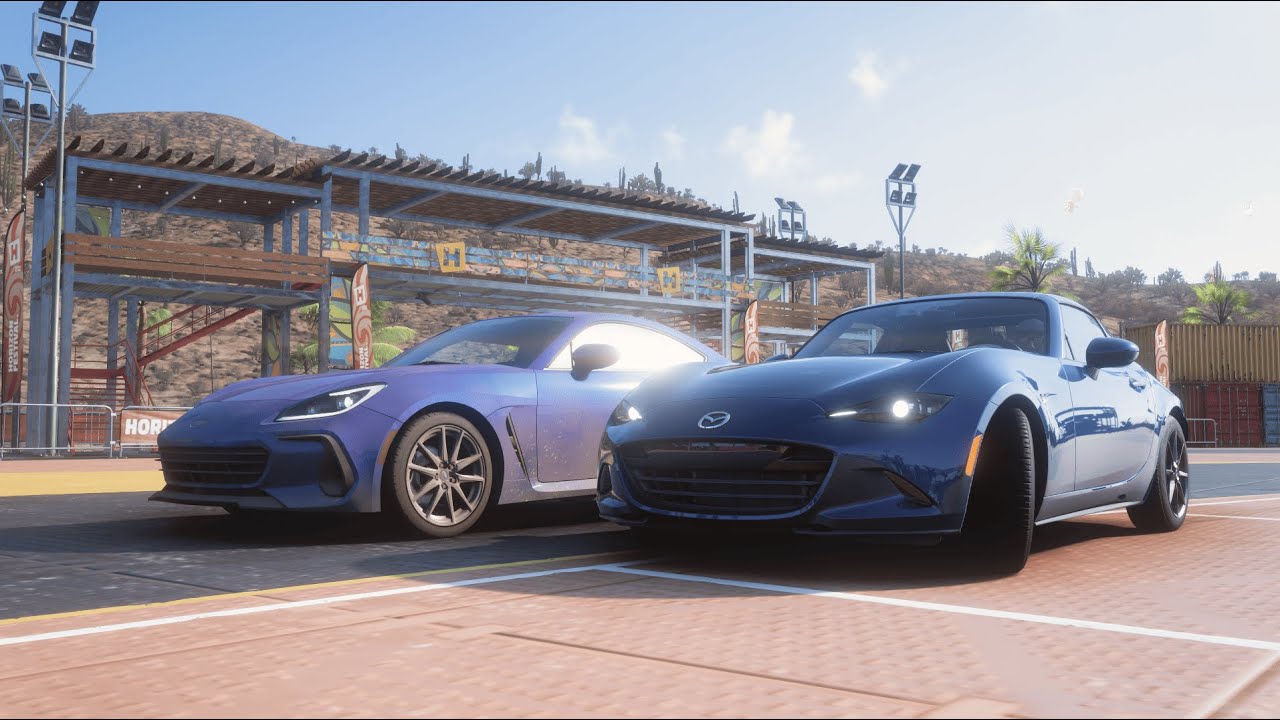 【FH5】MazdaとSUBARU - YouTube