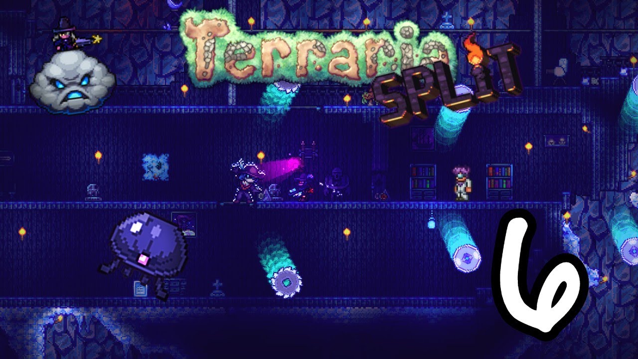 Terraria [Split Mod] Let's Play Episode 6: Taking Down One-Shot! - YouTube