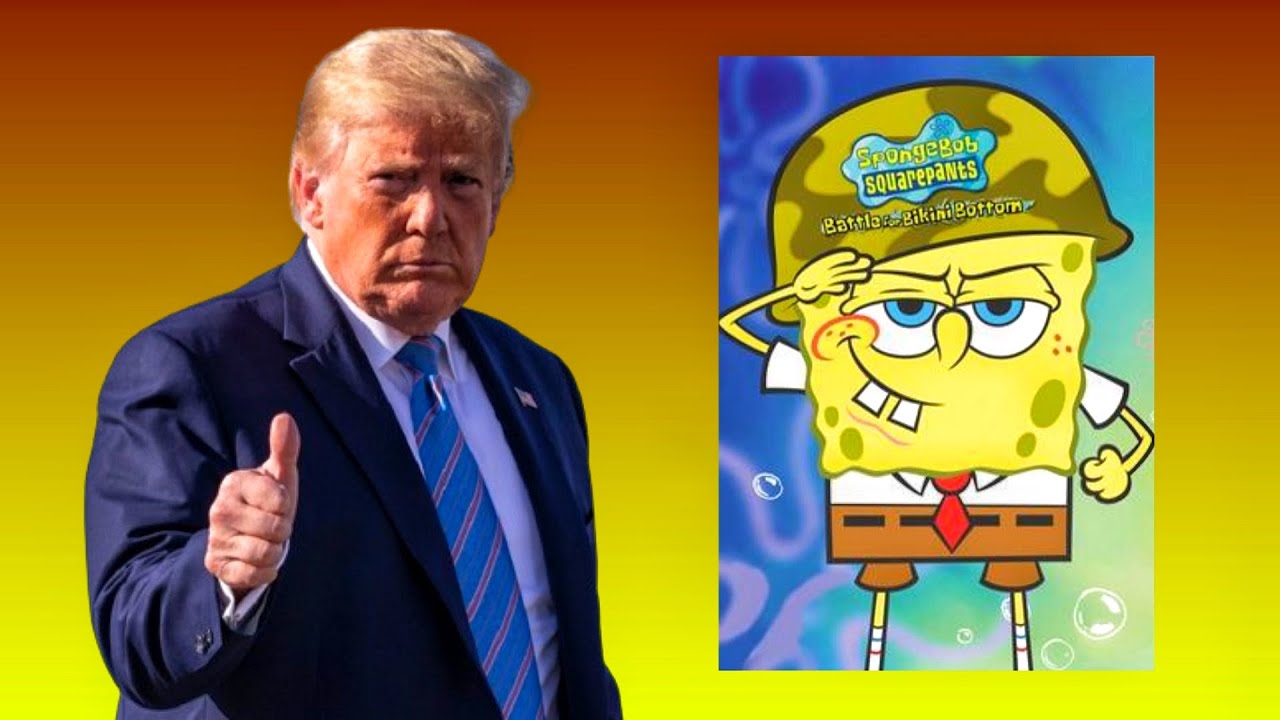 Donald Trump Rates SpongeBob Video Games - YouTube
