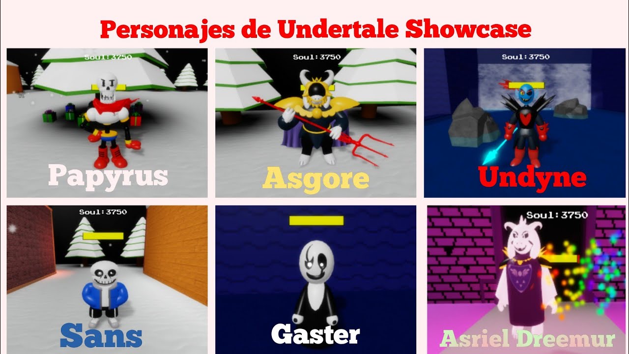 Undertale Personajes Showcase / Undertale Monsters vs Monsters 2 (Alpha ...
