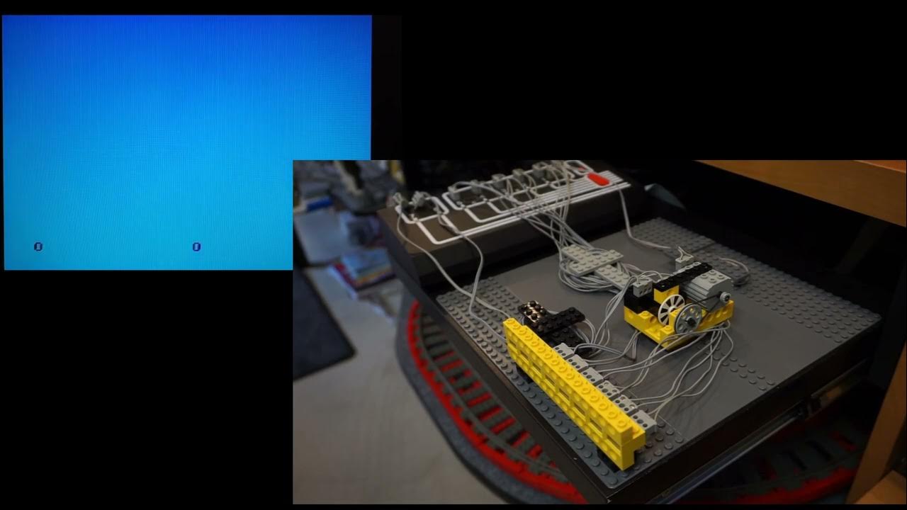 TI99/4A controls LEGO Interface A #9750 - YouTube