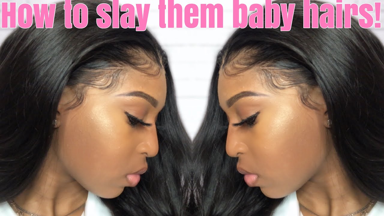 HOW TO CREATE THE PERFECT BABY HAIRS FT VSHOW HAIR - YouTube